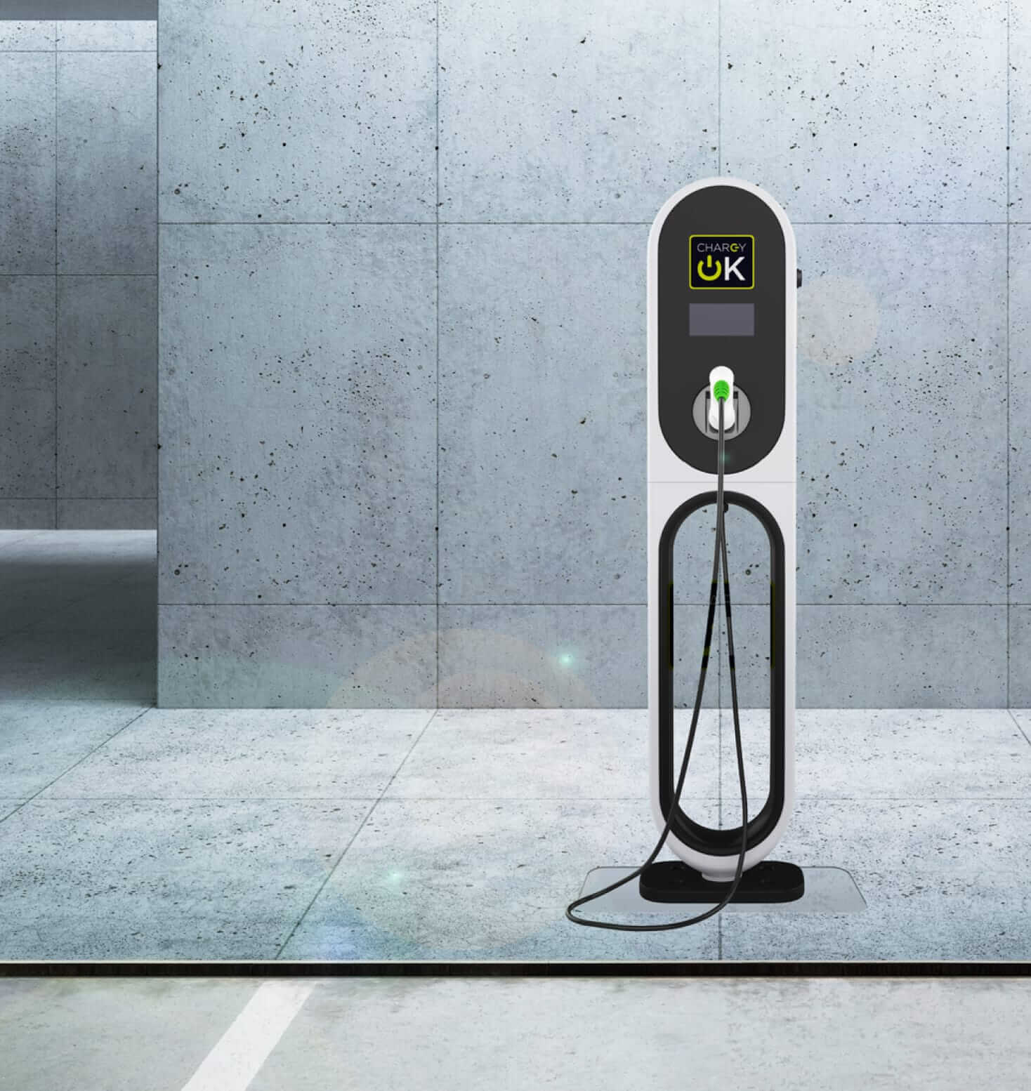 Bornes recharge électrique Chargy - Knauf Shopping Center - Pommerloch